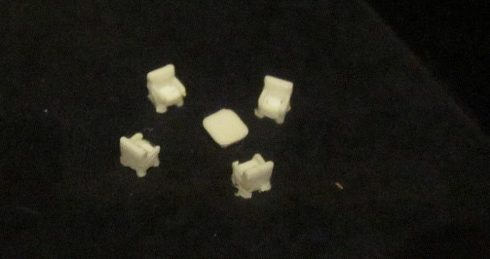 10250R Sitzgruppe für Spur Z, M 1 : 220 – NoBa-Modelle