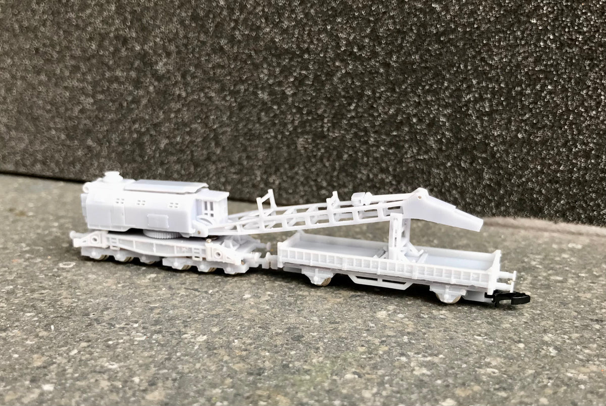 5319R - Ardelt Dampfkran 57 to / Ardelt steam crane 57 tons – NoBa-Modelle